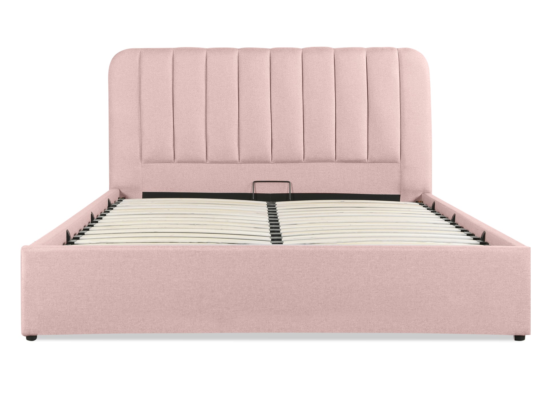 Victoria Queen Gas Lift Storage Bed Frame - Pink