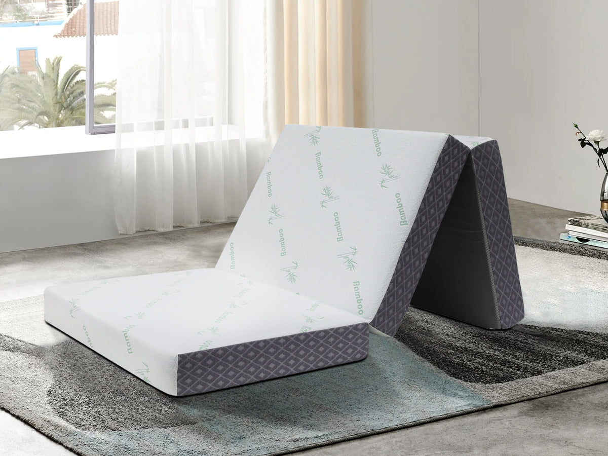 Bamboo Pro Portable Folding Foam Mattress - Single